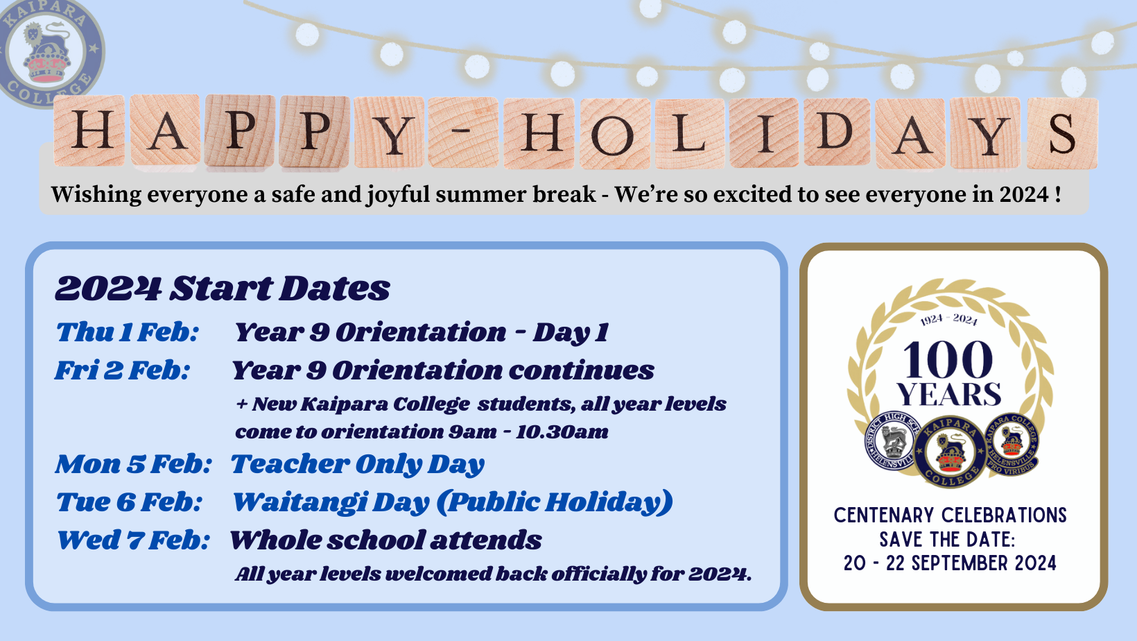 Kaipara College, Pursue excellence. Follow your dreams. 09 420 8640